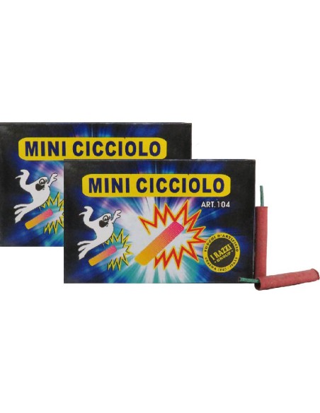 Petardo Mini Cicciolo P1 V°D confezione da 80 pz